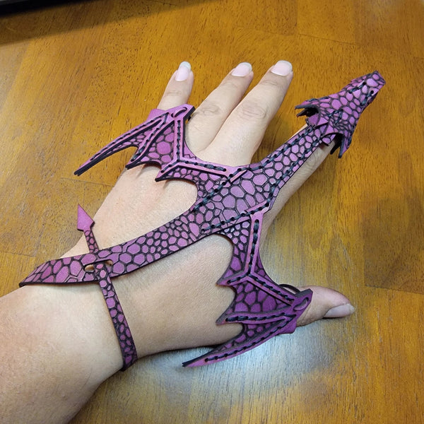 Leather Hand Dragon Bracelet – Masuk Jewellers